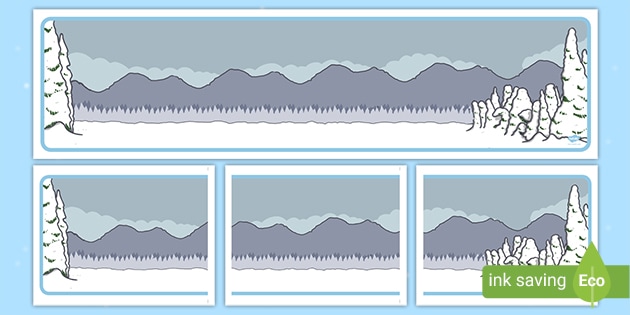 The Snow Queen Story Background (teacher made)