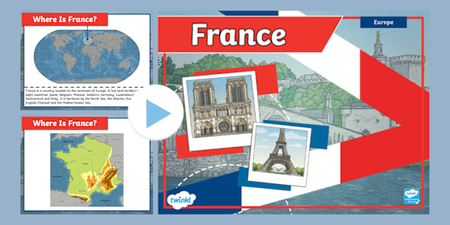 France Geography • Twinkl.ca