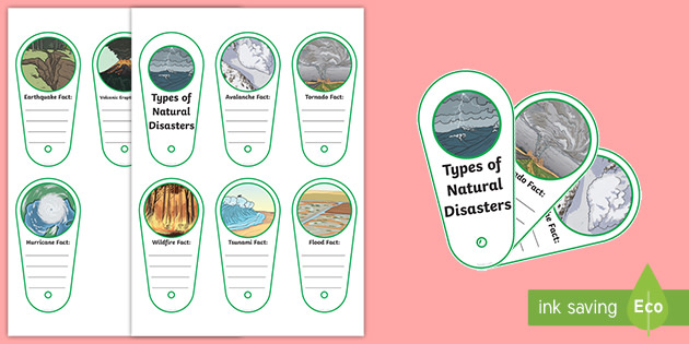 Natural Disasters Fact Fan
