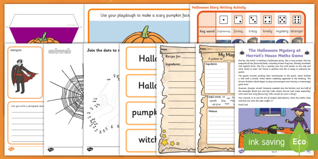 Halloween PDF Printables Resource Pack - Twinkl