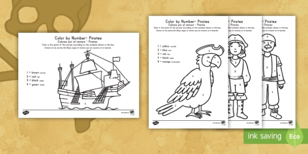 Pirate Worksheets | twinkl.com