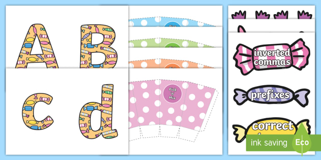 Year 3 Writing Expectations Pick and Mix Display Pack