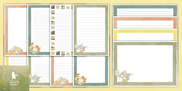 FREE! - Farmer Duck Page Borders (teacher made)