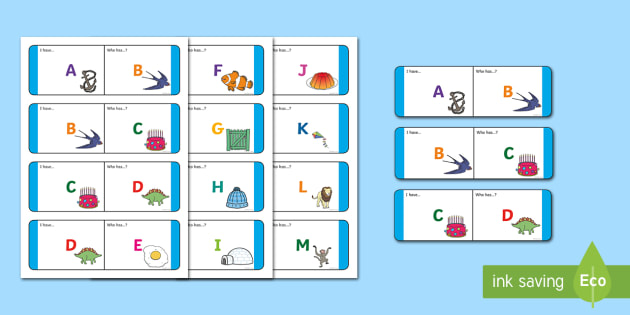 Alphabet Upper Case Loop Cards | EYLF Teaching Resources