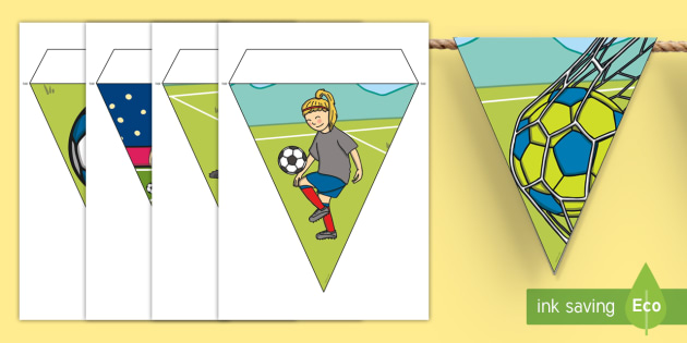 👉 Football Display Bunting (teacher made)