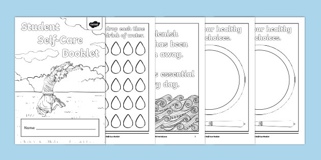 Student Self-Care Booklet (teacher made)