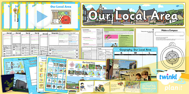 Geography: Our Local Area Year 1 Unit Pack (teacher made)