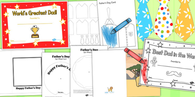 Father's Day Resource Pack for Childminders (teacher made)