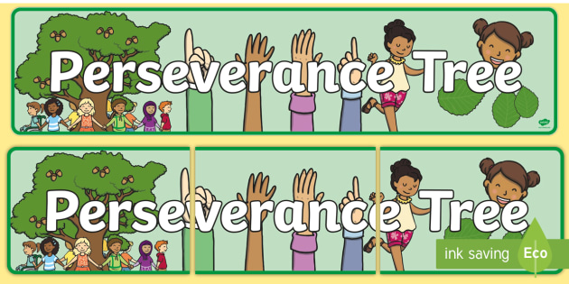 👉 Perseverance Tree Display Banner (teacher made)