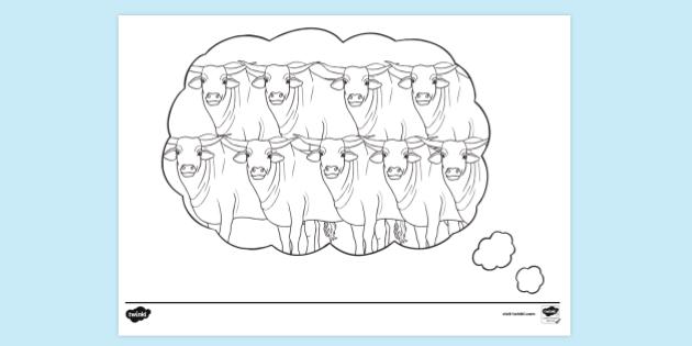 FREE! - Animal Dream Colouring Sheet | Colouring Sheets