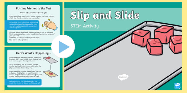 Slip and Slide STEM PowerPoint (teacher made)