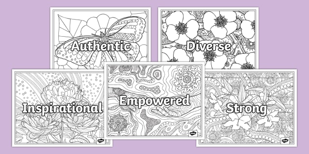 printable women's day coloring pages