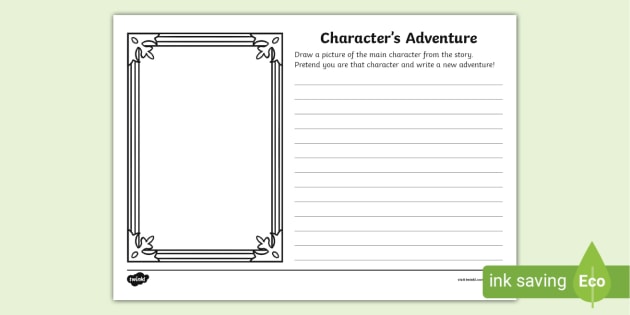 Character Adventure Reading Comprehension Activity - comprehension