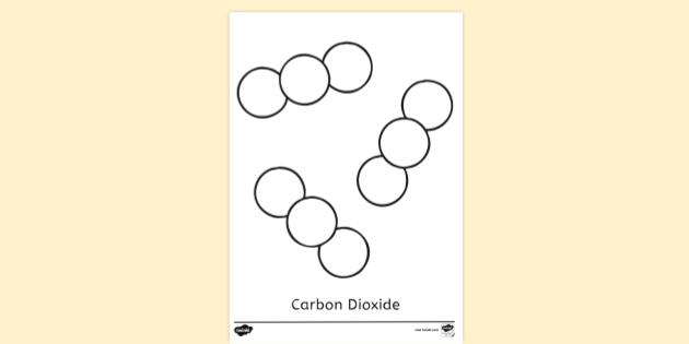 FREE! - Pure Compound Carbon Dioxide Colouring Sheet