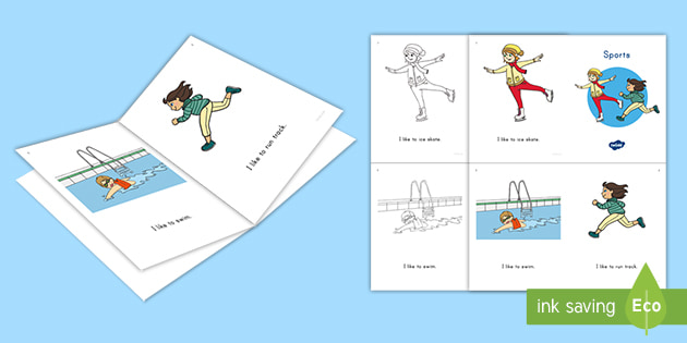 Sports Early Emergent Reader (teacher made)