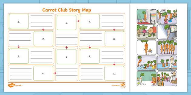 Carrot Club Story Map (teacher made)