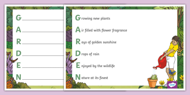Garden Poems In Search Of My Creative Side: A Garden Poem