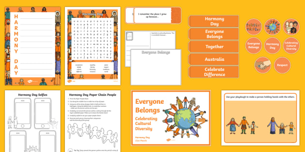 Harmony Day Activity Pack | Australian Primary Resource