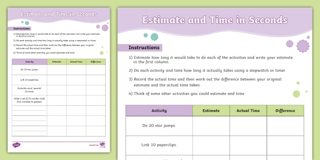 Estimation Activities | twinkl.co.uk