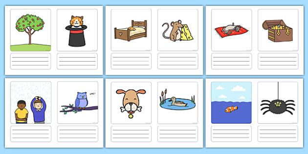Simple Sentence Writing Prompt Pictures ESL Writing Resources