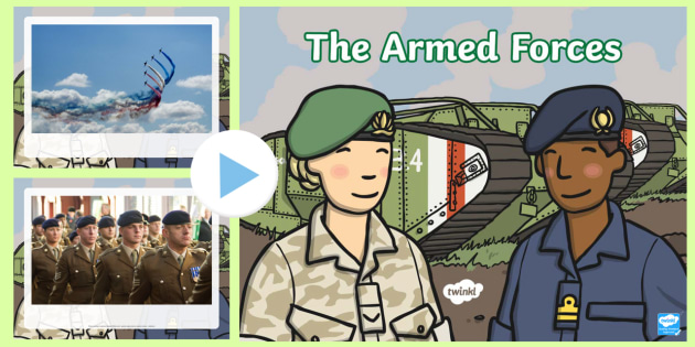 The Armed Forces Photo PowerPoint (teacher made)