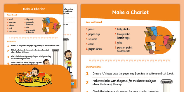 Make a Chariot Craft Instructions