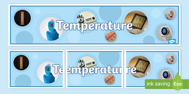 Temperature Display Banner