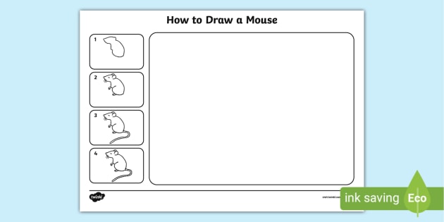 How to Draw a Mouse