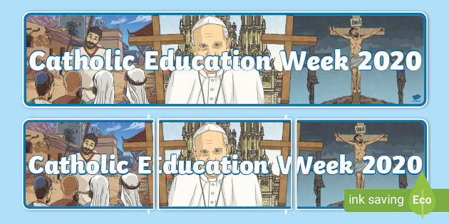 Catholic Education Week 2020 Display Banner