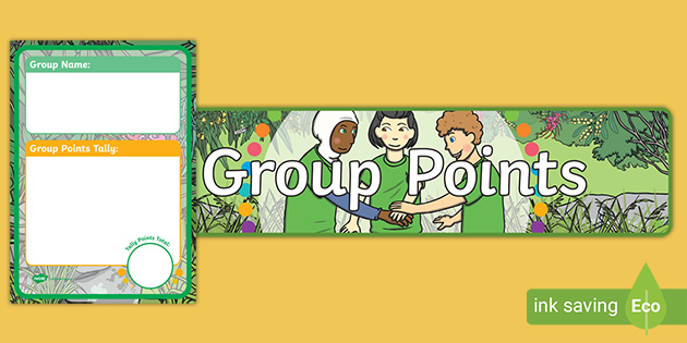 Nature Group Points Display Posters