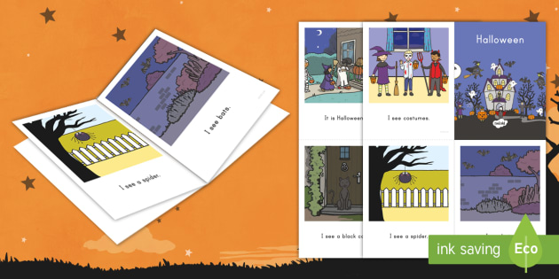 Halloween Early Emergent Reader - Halloween, Autumn, Fall