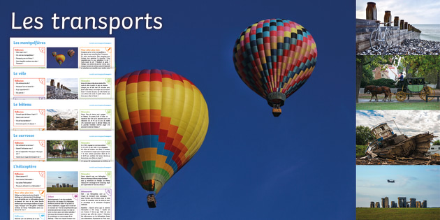 Imagine Transport KS2 Resource Pack French