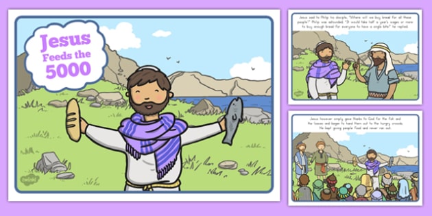 The Loaves and Fishes Story Cards (teacher made)