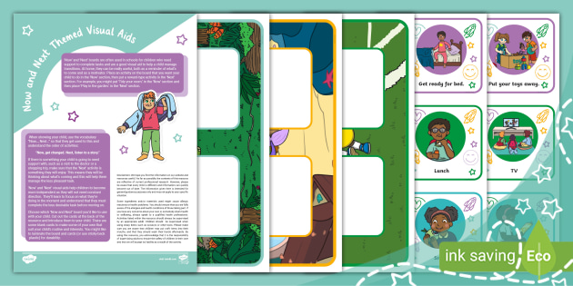 Now and Next Themed Visual Aids (teacher made)