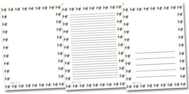 FREE! - Stretcher Portrait Page Borders- Portrait Page Borders