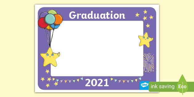 Graduation 2021 Photo Frame (Teacher-Made)