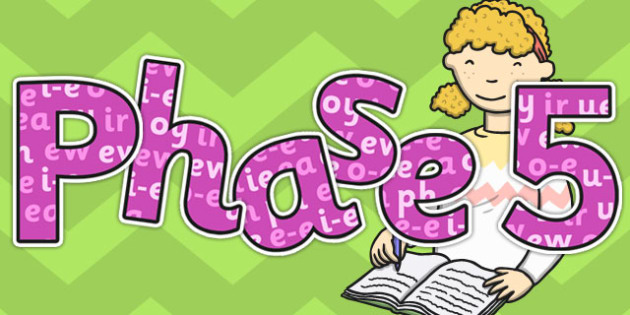 Phase 5 Display Lettering (teacher made)