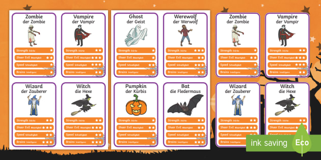 Halloween Playing Cards • Twinkl.com.au