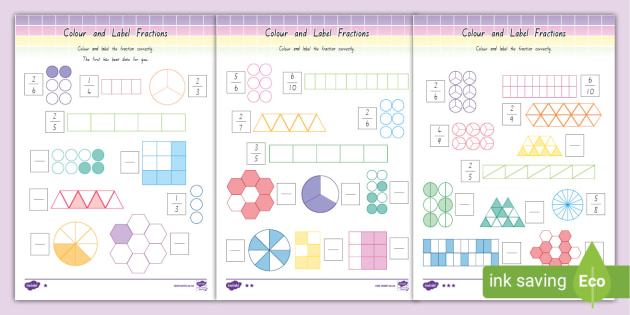 Stage 5: Colour and Label Fractions