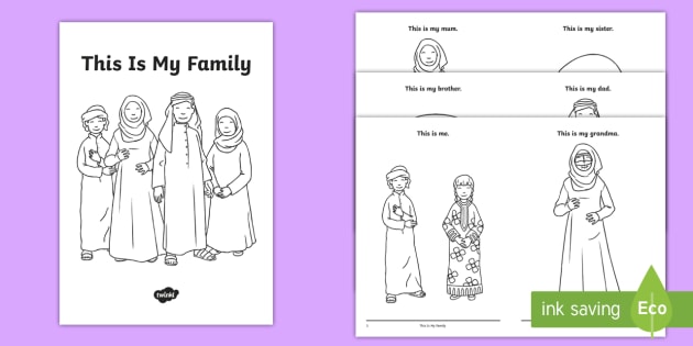 My (Emirati) Family Emergent Reader