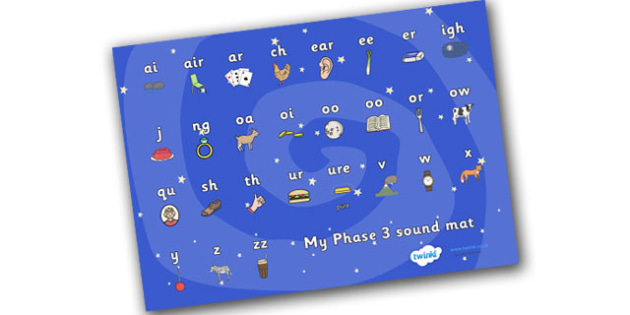 Space Themed Phase 3 Sound Mats