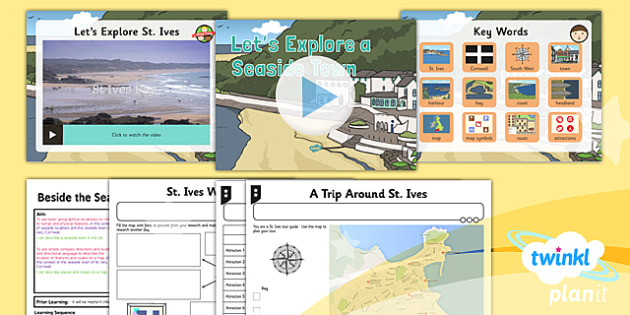 Geography: Beside the Seaside: Let's Explore a Seaside Town Year 2 Lesson