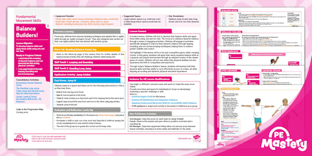 Fundamental Movement Skills | twinkl.co.uk