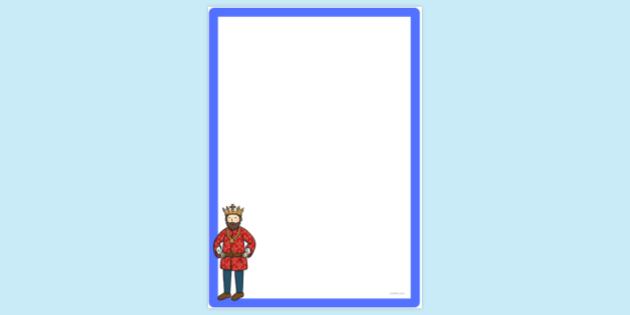 FREE! - A Generic King Page Border | Page Borders | Twinkl