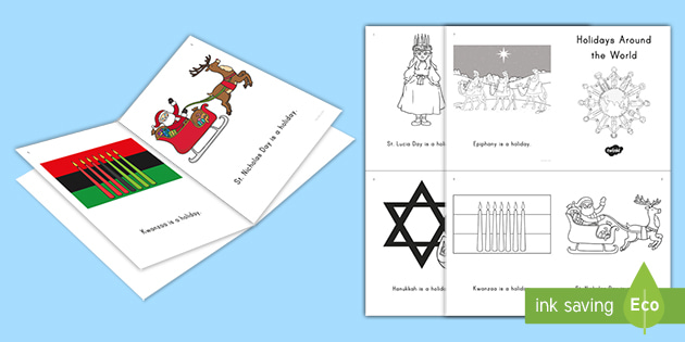 Holidays Around the World Emergent Reader