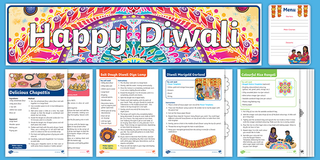 Diwali Celebration Party Pack (teacher made)