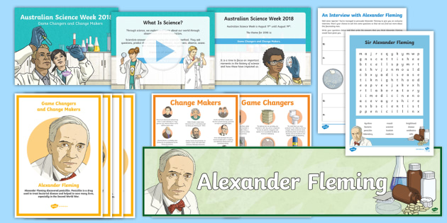* NEW * Australian Science Week 2018 Alexander Fleming Upper