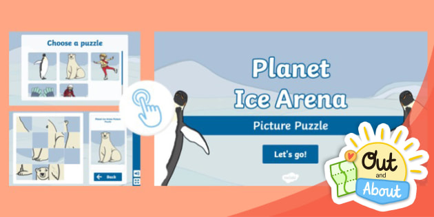 FREE! - Planet Ice Arena Picture Puzzle (teacher made)