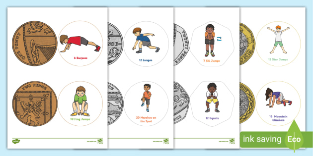 KS1 Active Coin Recognition Hunt (teacher made)