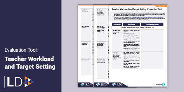Teacher Workload and Target Setting - Evaluation Tool